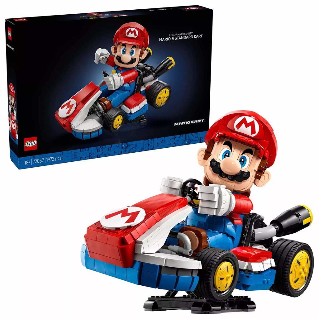 LEGO® Super Mario™ Mario Kart™ – Mario és Standard Kart (72037 ...