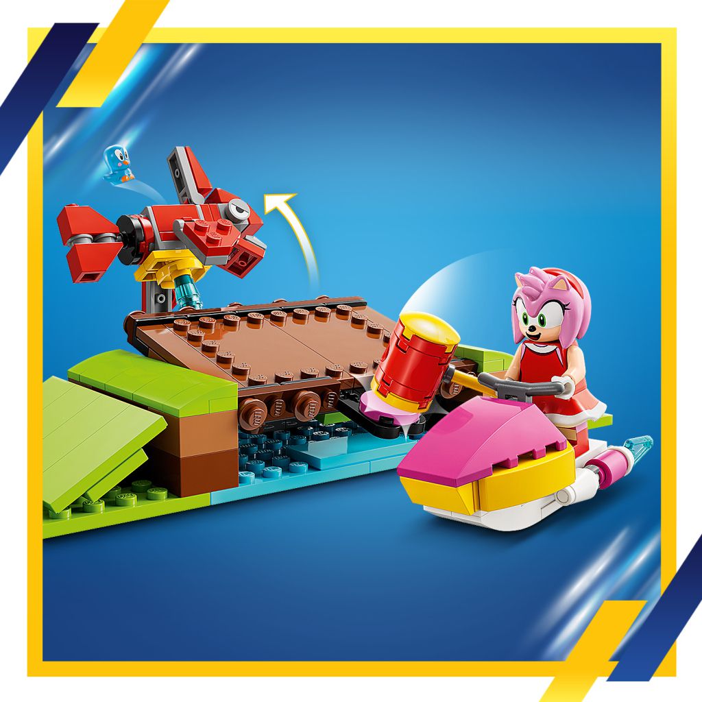 LEGO® Sonic a sündisznó Sonic Green Hill Zone hurok kihívása (76994 ...