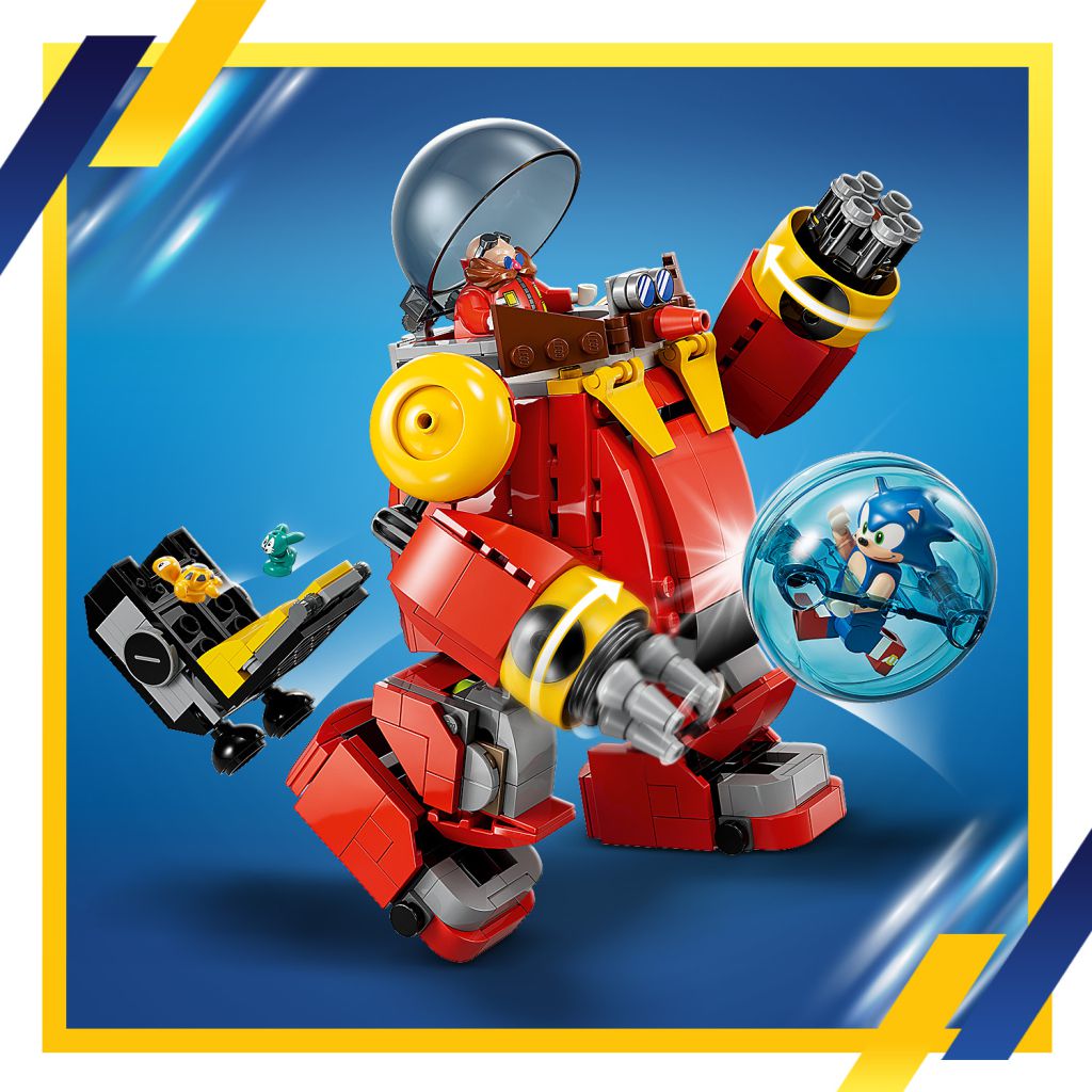 LEGO® Sonic a sündisznó Sonic vs. Dr. Eggman robotja (76993) vásárlás a ...