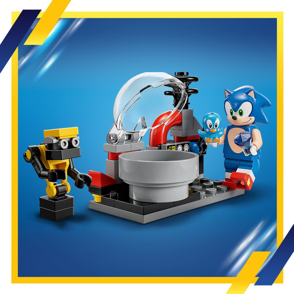 LEGO® Sonic a sündisznó Sonic vs. Dr. Eggman robotja (76993) vásárlás a ...