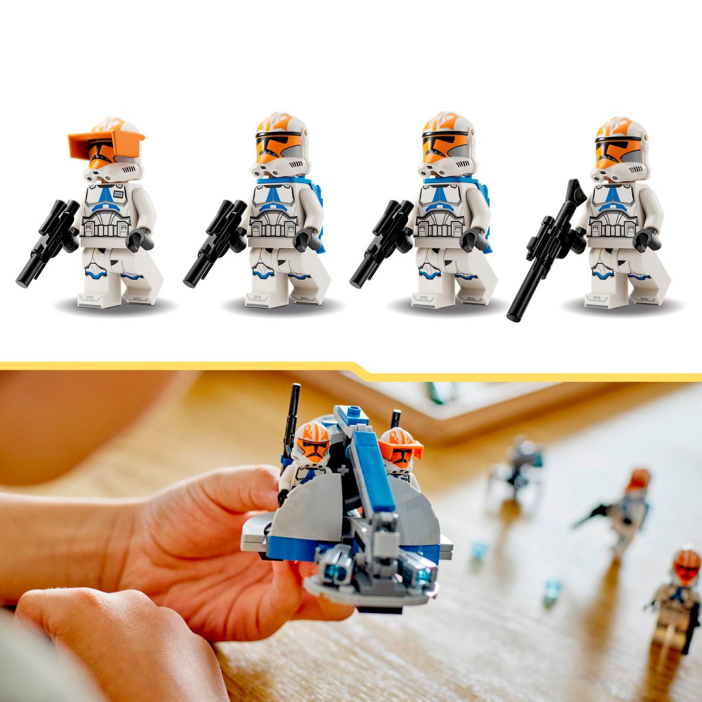 LEGO® Star Wars™ Ahsoka 332. légiós klónkatonája™ harci csomag (75359 ...