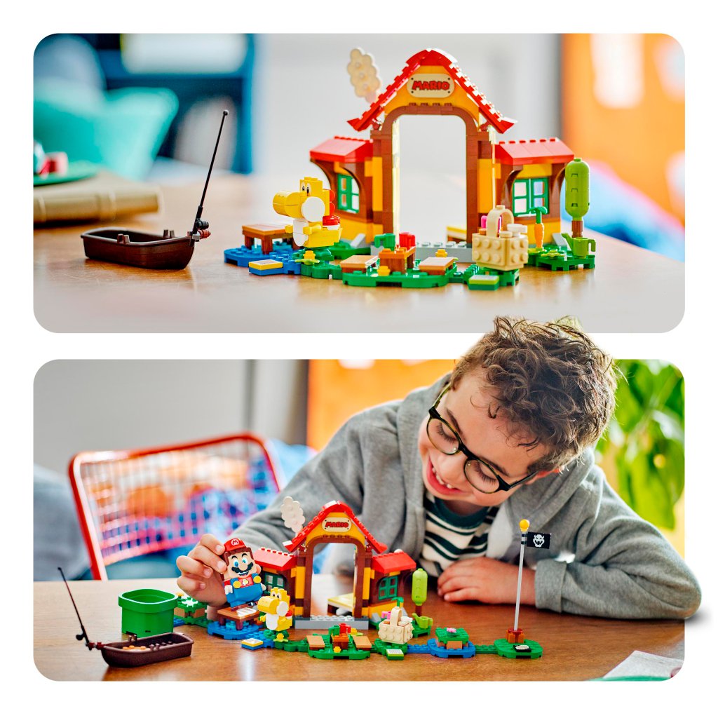 LEGO® Super Mario™ Piknik Mario házánál kiegészítő szett (71422 ...