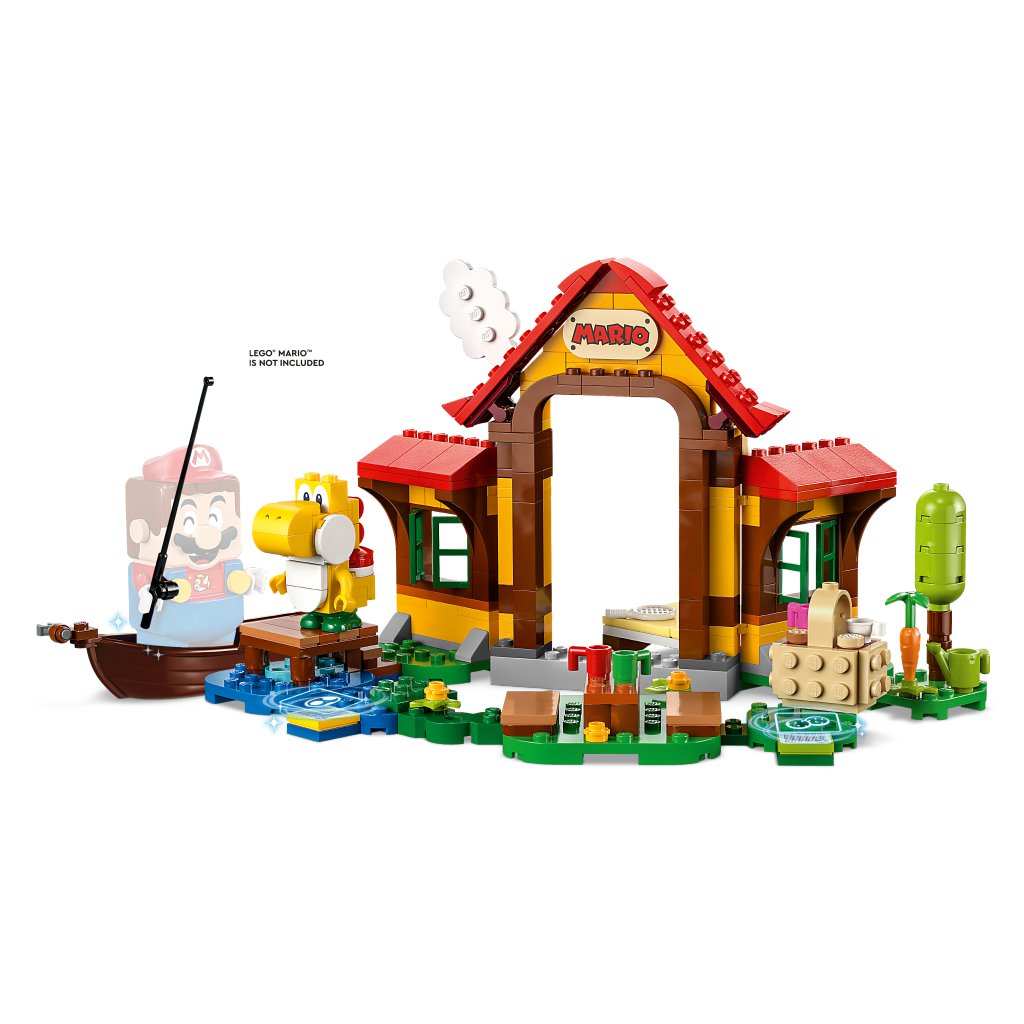 LEGO® Super Mario™ Piknik Mario házánál kiegészítő szett (71422 ...