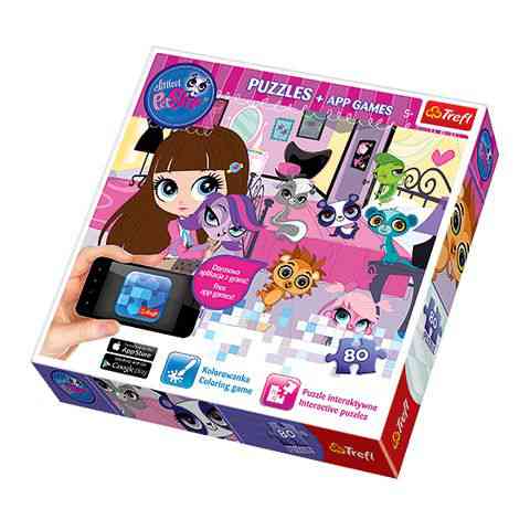 Littlest Pet Shop App puzzle 80db-os vásárlás a Játékshopban