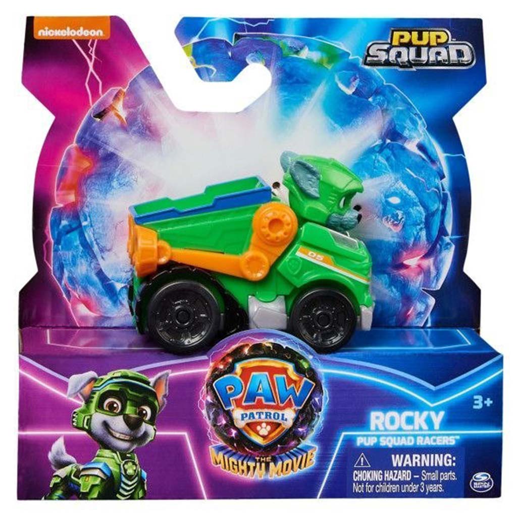 Mancs Őrjárat A Szuperfilm Pup Squad Racers Rocky minifigura járművel ...