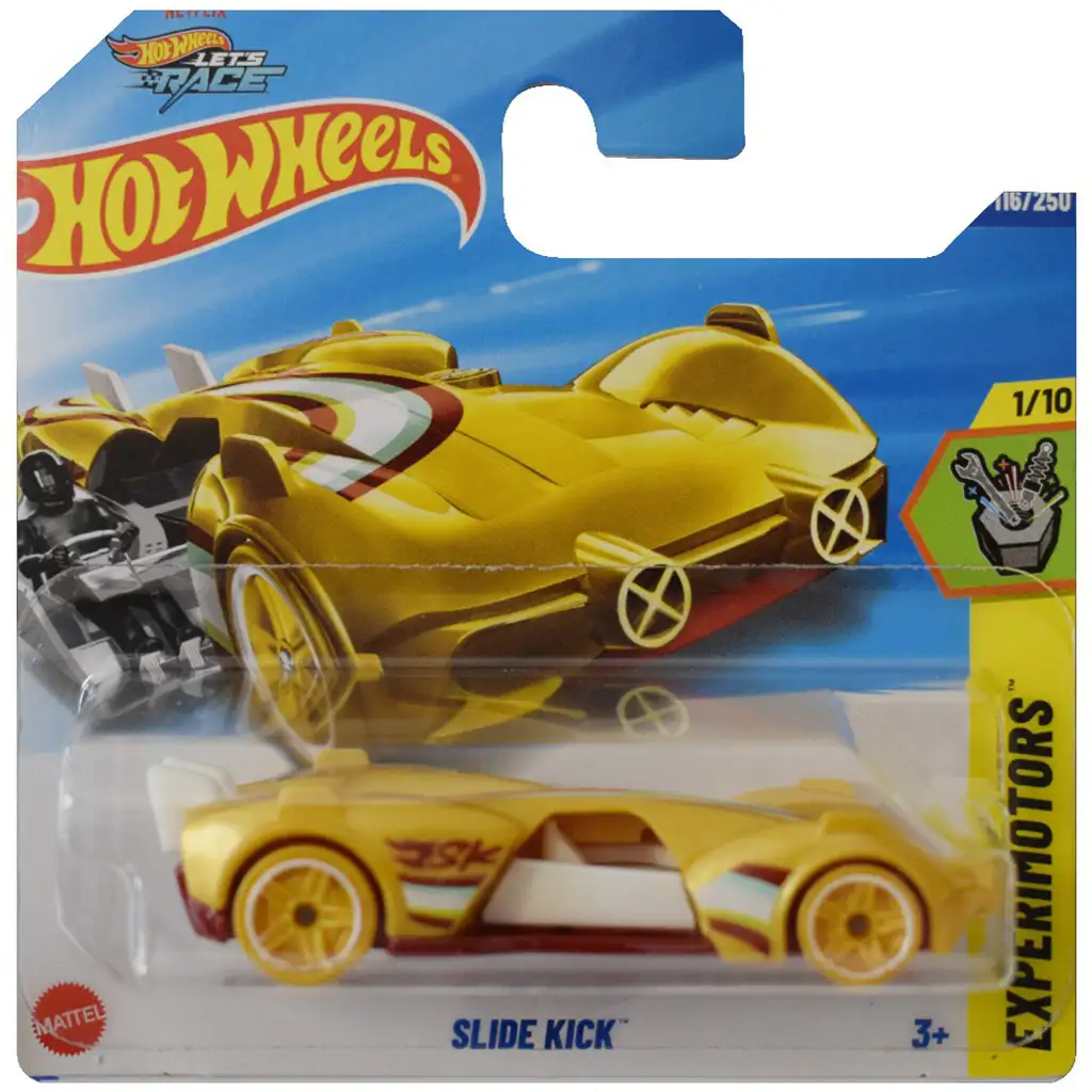 Hot Wheels Slide Kick kisautó 1/64 - Mattel vásárlás a Játékshopban