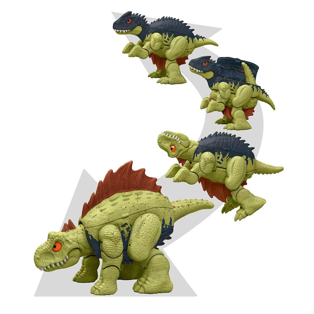 Jurassic World Fierce Changers - Allosaurus & Dimetrodon átalakítható ...