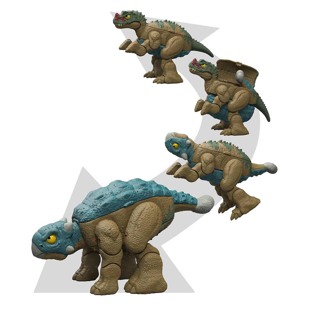 Jurassic World Fierce Changers - Ceratosaurus & Ankylosaurus ...