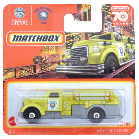 Matchbox MBX Fire Dasher kisautó 1/64 - Mattel vásárlás a Játékshopban