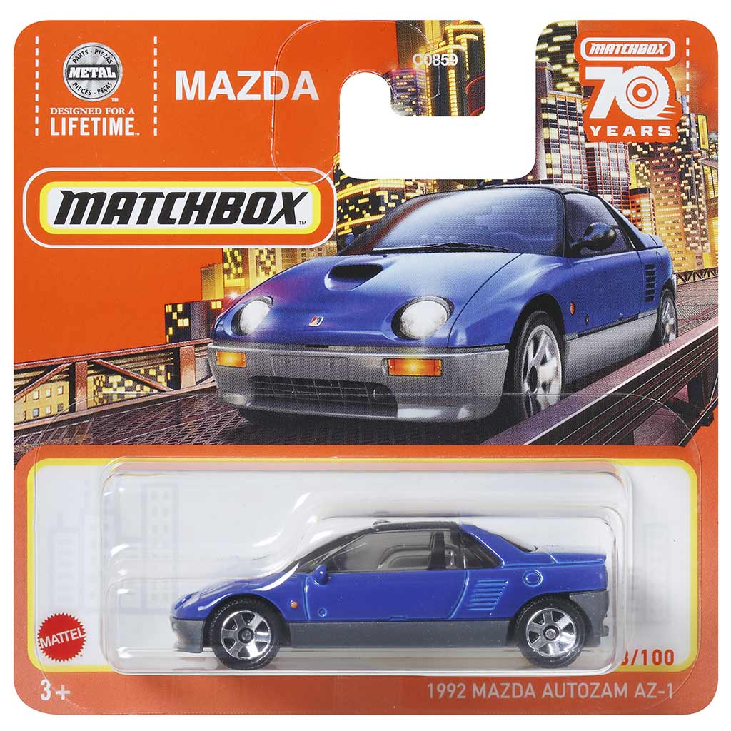 Matchbox 1992 Mazda Autozam AZ-1 kisautó modell 1/64 - Mattel vásárlás ...