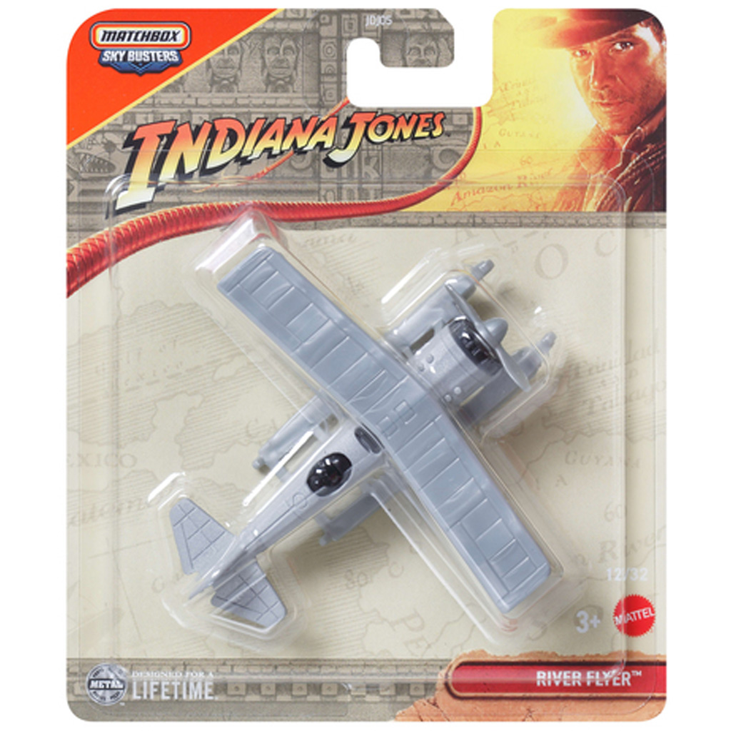 Matchbox Sky Busters Indiana Jones River Flyer repülő modell 1/64 ...