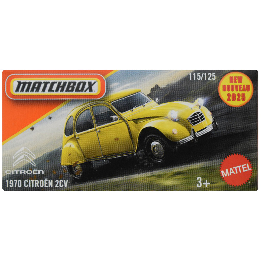 Matchbox Papírdobozos 1970 Citroën 2CV kisautó 1/64 - Mattel vásárlás a ...