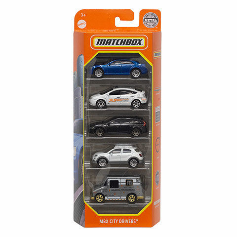 Matchbox MBX City Drivers járgányok 5db-os szett - Mattel vásárlás a ...