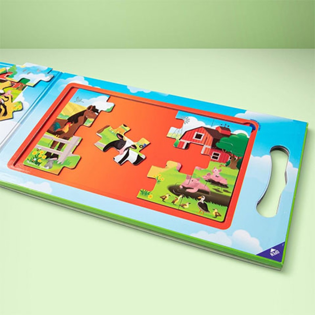 Melissa & Doug Mágneses farm puzzle vásárlás a Játékshopban