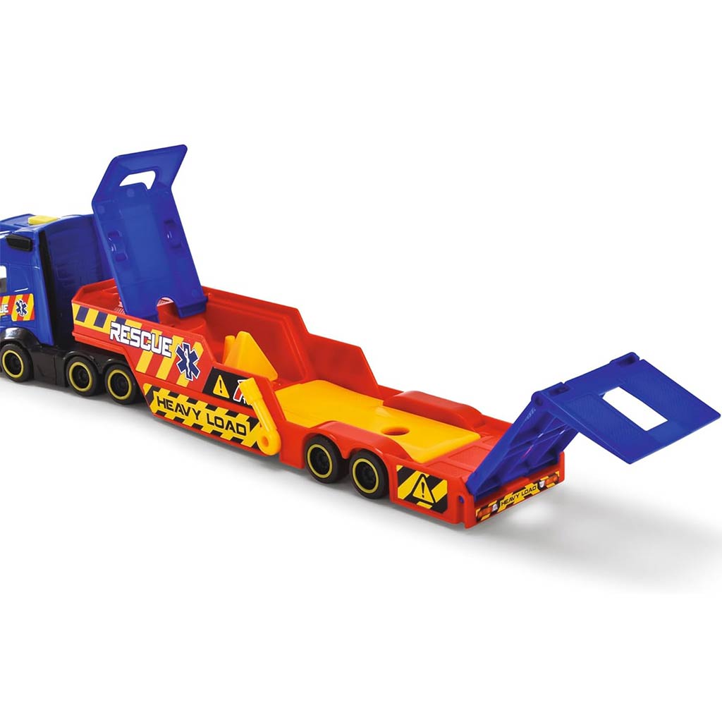 Mentő kamion helikopterrel és autóval - Dickie Toys vásárlás a Játékshopban
