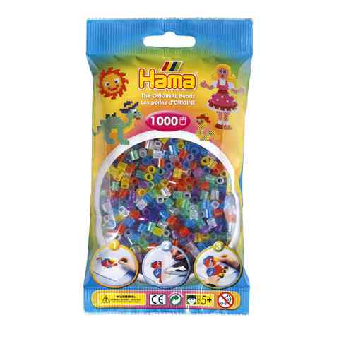 Hama Csillámos mix vegyes vasalható gyöngy 1000db-os Midi vásárlás a ...