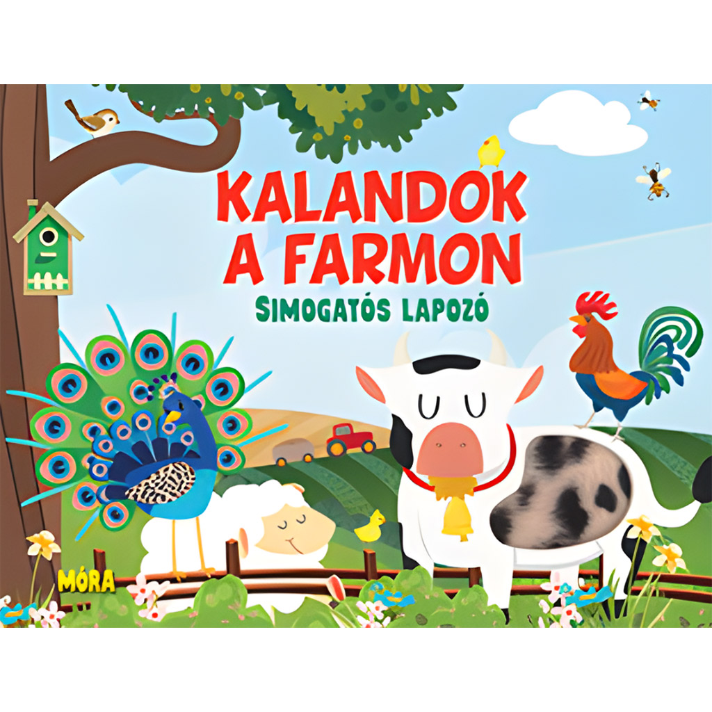Móra Kalandok a farmon simogatós lapozó könyv vásárlás a Játékshopban