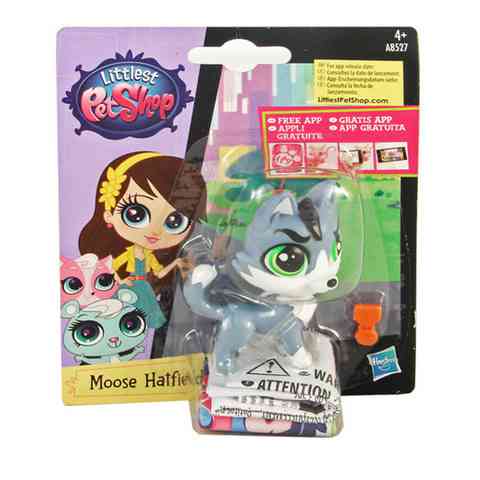 Littlest Pet Shop Moose Hatfield husky kutyus kiskedvenc figura ...