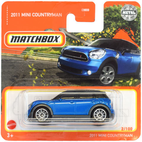 Matchbox 2011 Mini Countryman kisautó 1/64 - Mattel vásárlás a Játékshopban