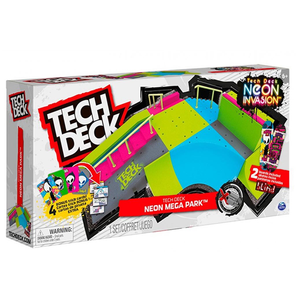Tech Deck Neon óriás rámpa szett - Spin Master vásárlás a Játékshopban