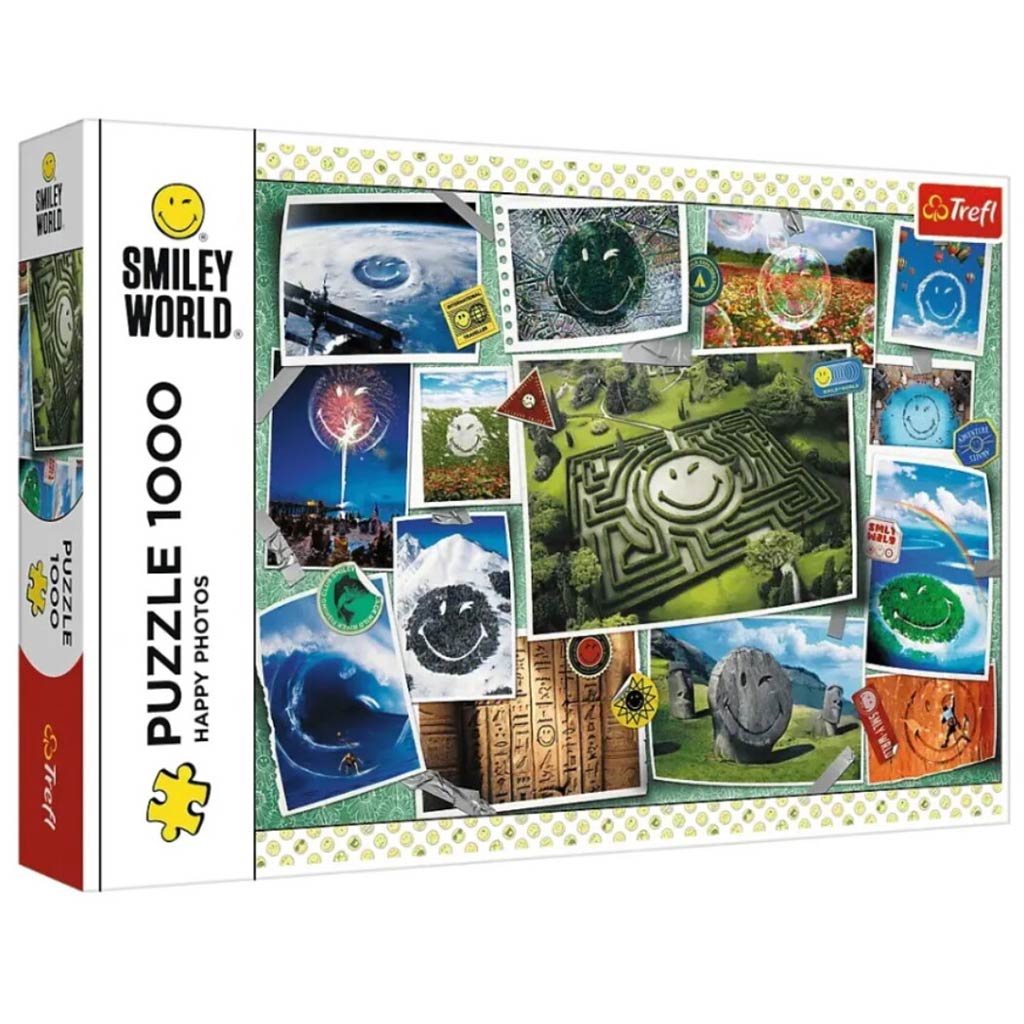 Smiley World Mosolyogj mindenhol a Földön 1000db-os puzzle - Trefl ...