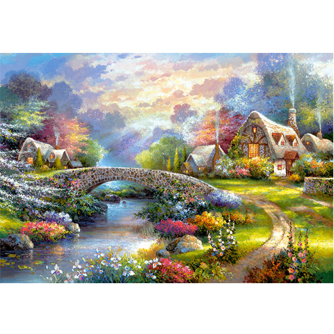 Tavaszi dicsőség 1000db-os puzzle - Castorland vásárlás a Játékshopban