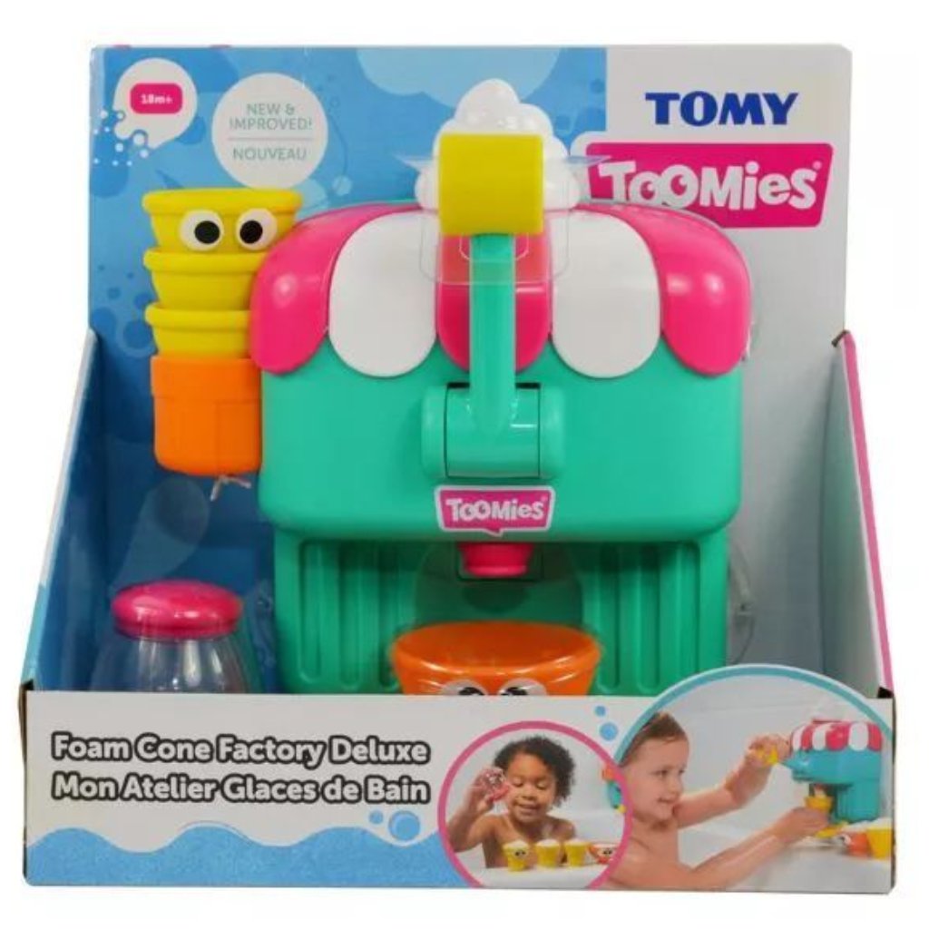 Tomy Toomies Habfagyi Gyár Deluxe fürdőjáték vásárlás a Játékshopban