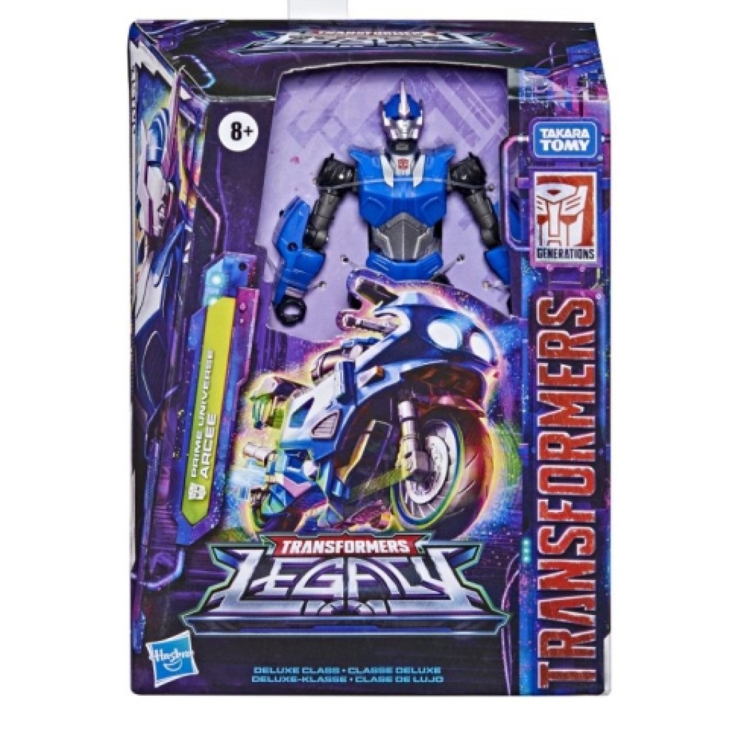 Transformers Legacy Deluxe Class Arcee átalakítható robotfigura ...