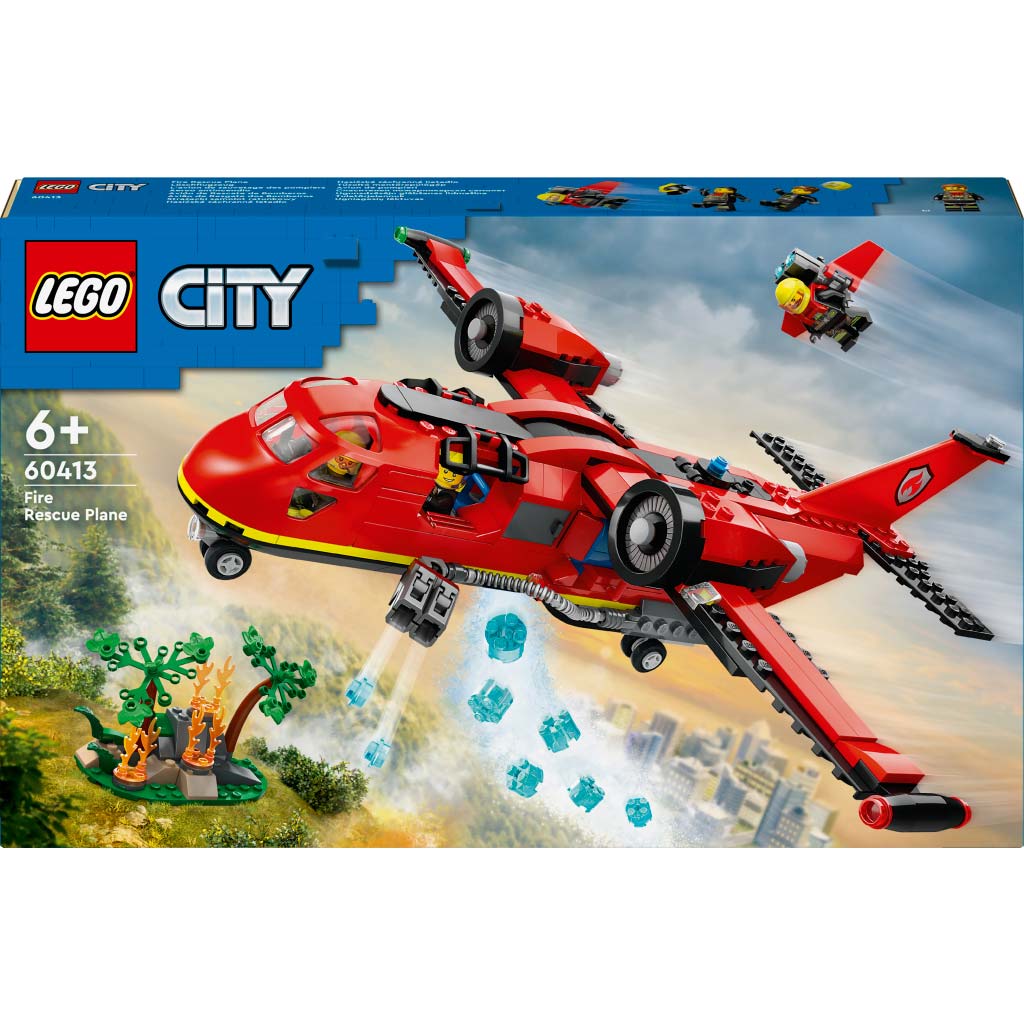 LEGO® City Tűzoltó mentőrepülőgép (60413) vásárlás a Játékshopban