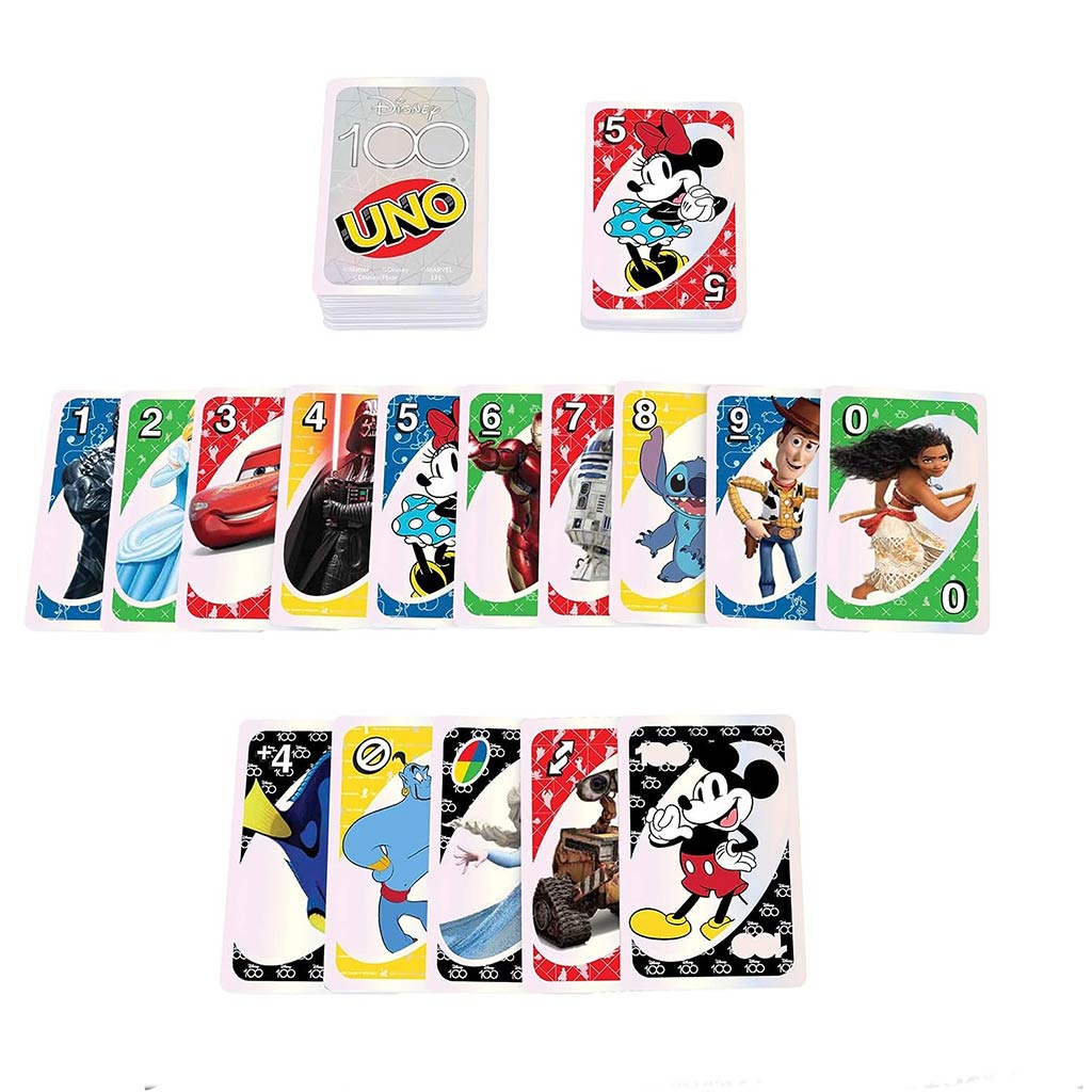 UNO Disney 100. évforduló - Mattel vásárlás a Játékshopban