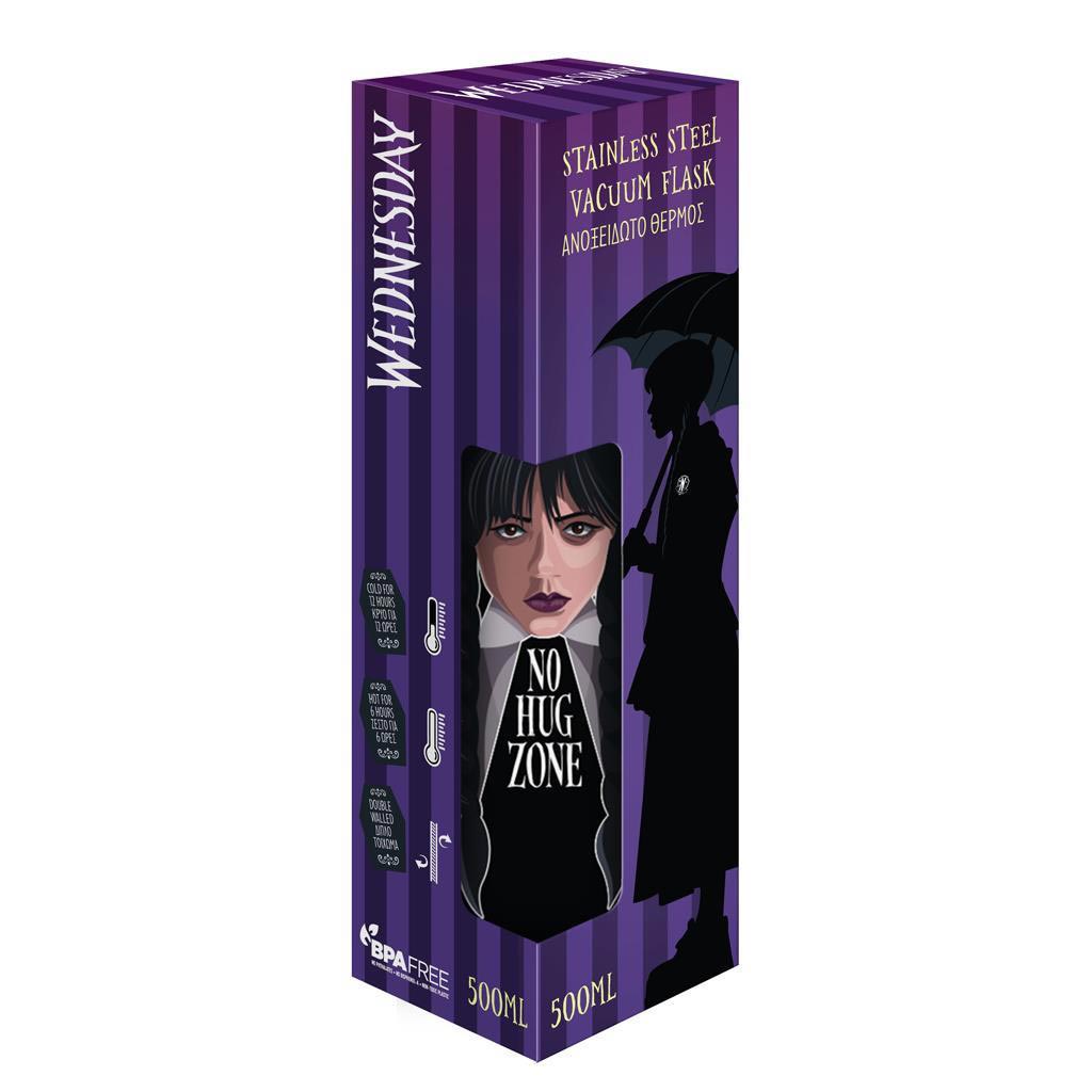 Wednesday No Hug rozsdamentes vákuum kulacs 500ml vásárlás a Játékshopban